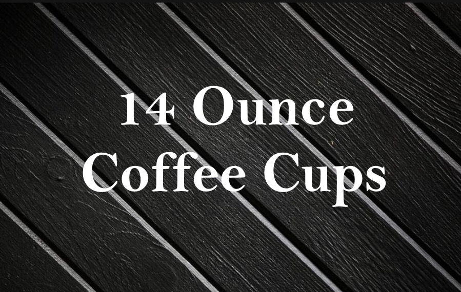14 ounce coffee Cups – Indigo Sky Mercantile